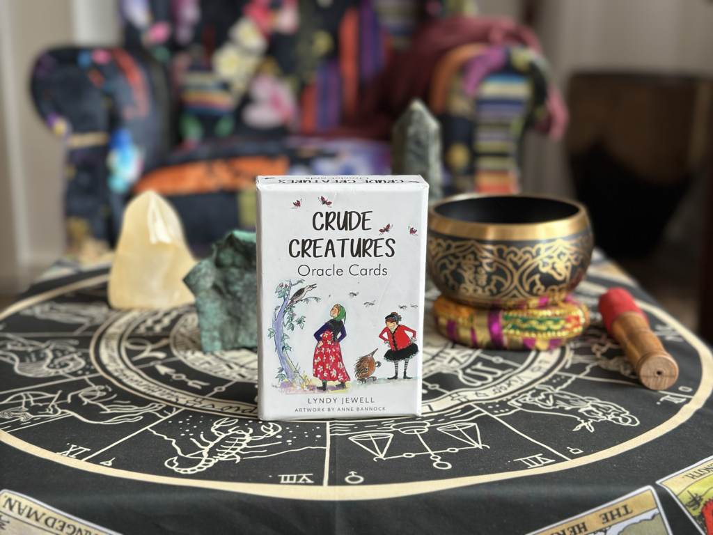 Crude Creatures Oracle Cards - Moon Chi